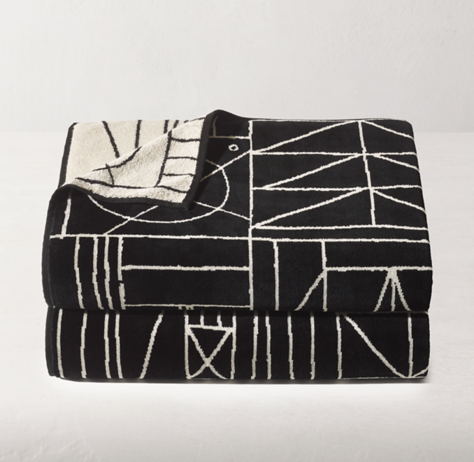Scribe Geo Beach Towel By Kerry Joyce/Heather Rosenman
