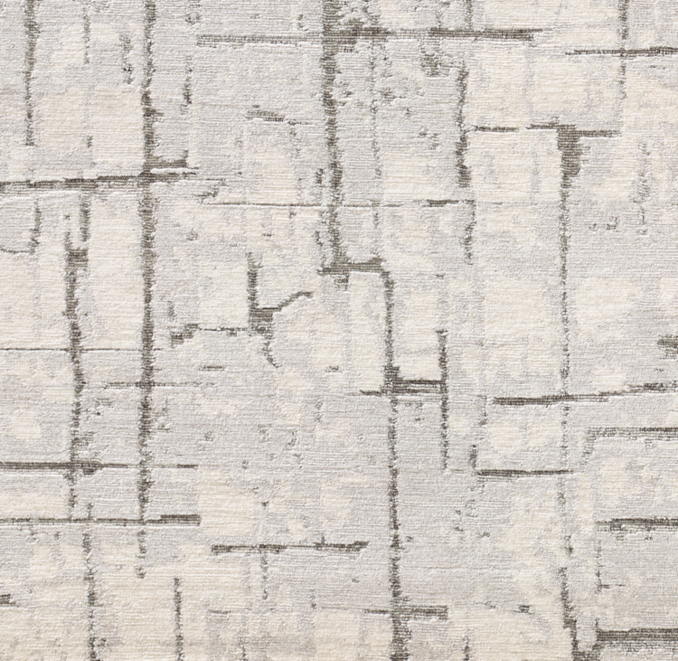 Vaarini Wool & Silk Rug Swatch | RH TEEN