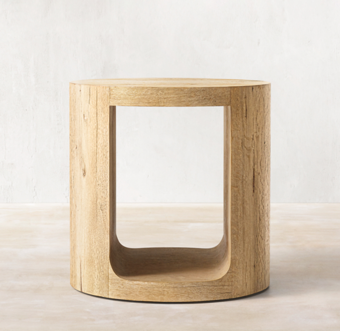 Oslo Open Round Side Table