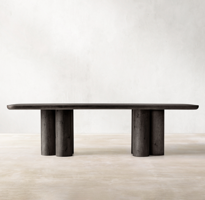 Oslo Cylinder Dining Table Collection | RH