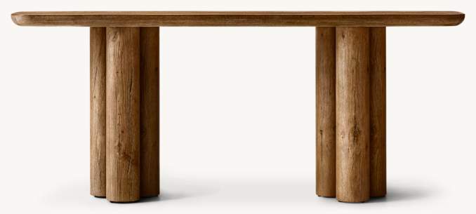 Oslo Cylinder Console Table | RH