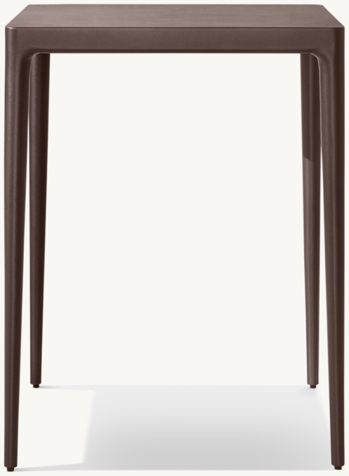 Laurel Aluminum 32" Bar Table | RH