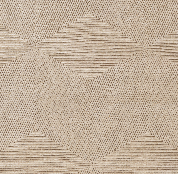 Kaveri Wool & Silk Rug Swatch | RH