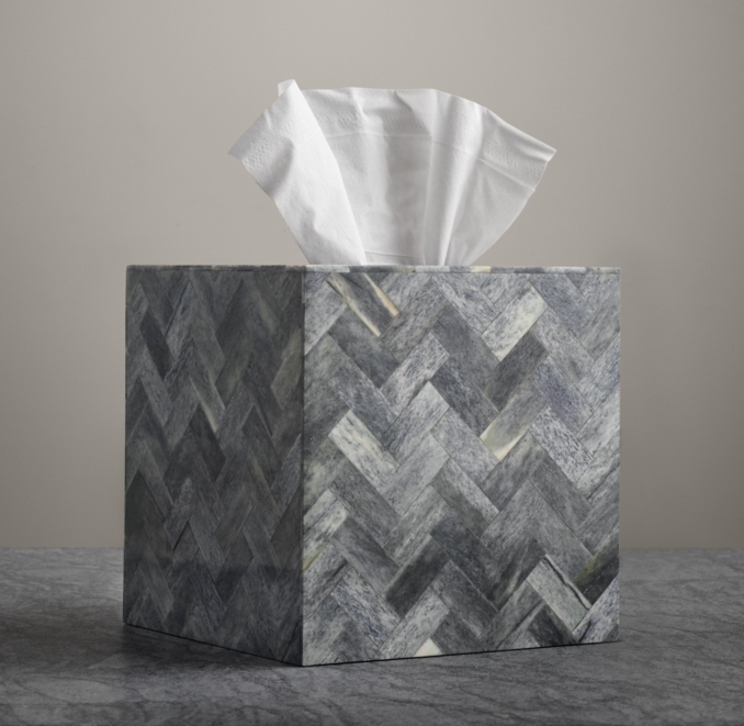 Bone Tissue Box - Grey