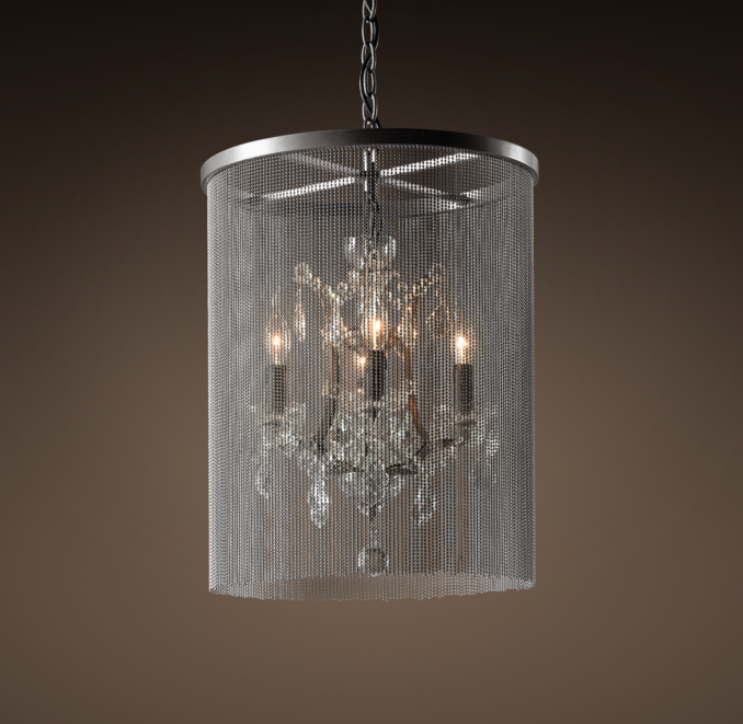 Vaille Crystal Chandelier 17"