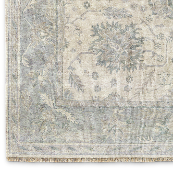 Ayla Rug Swatch - Silver Mist