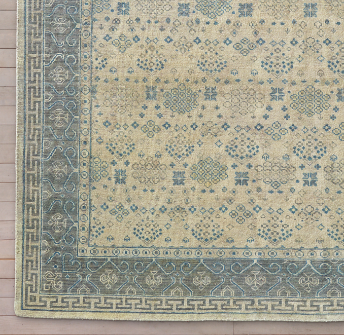 Shala Rug Swatch - Linen