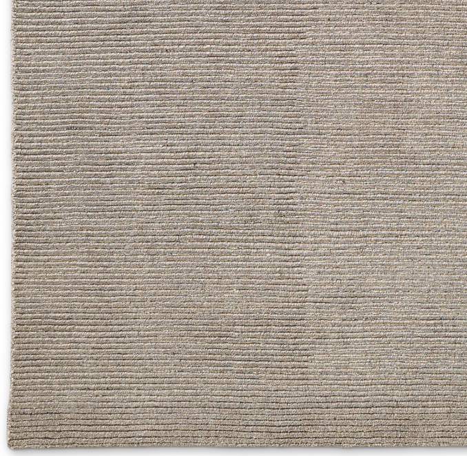 Ribbed Distressed Wool Rug Swatch