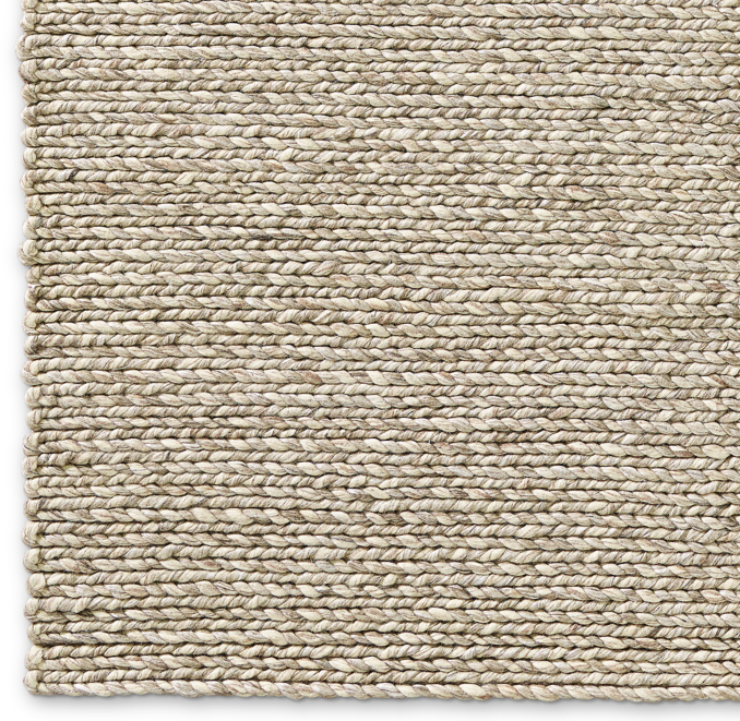 Chunky Braided Twist Rug Swatch