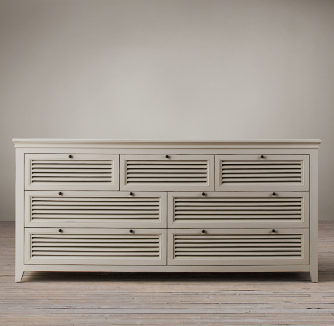 Shutter 7-Drawer Dresser
