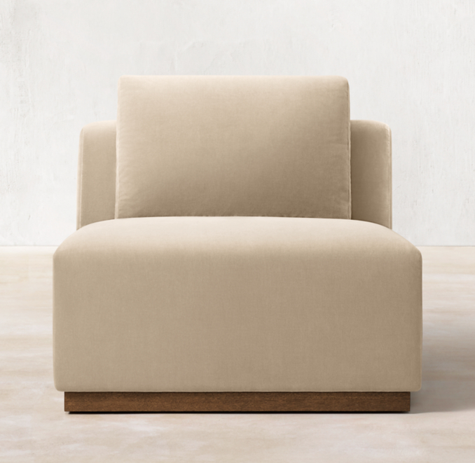 Vittorio Modular Armless Chair