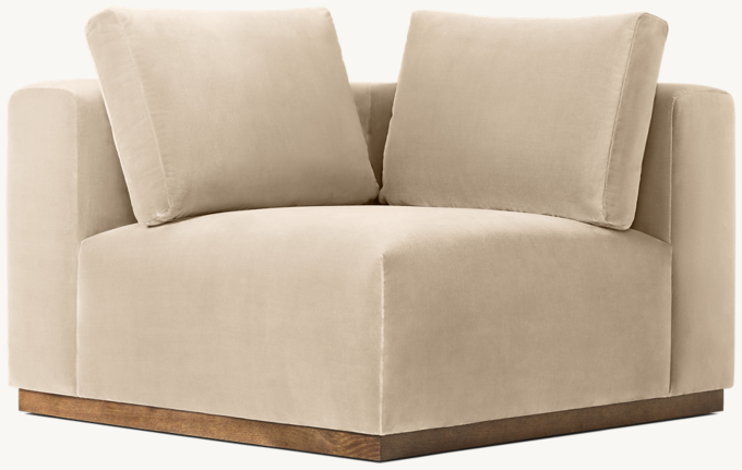 Vittorio Modular Corner Chair | RH