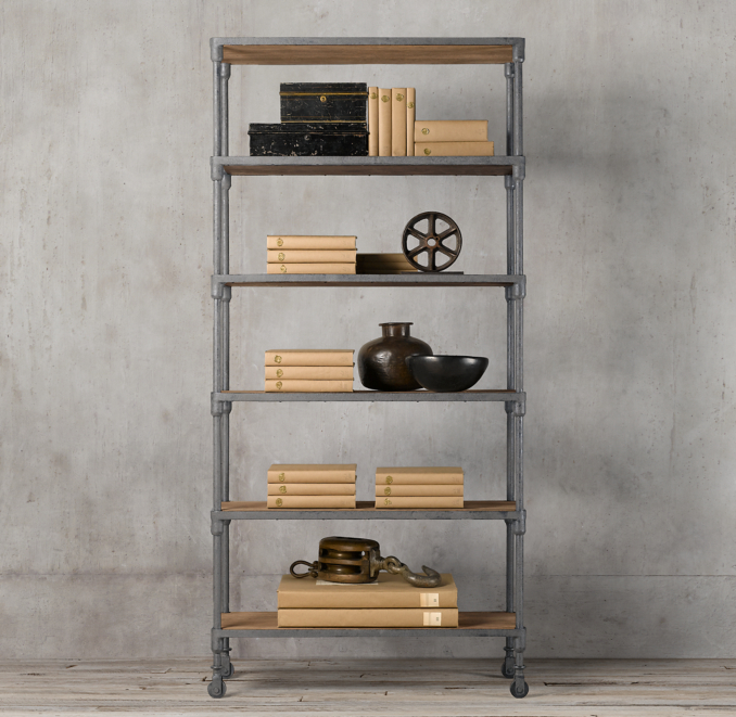 Dutch Industrial Single Shelving