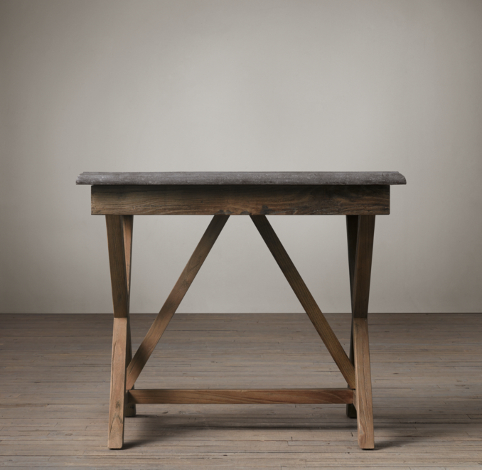 Bluestone X-Base Side Table