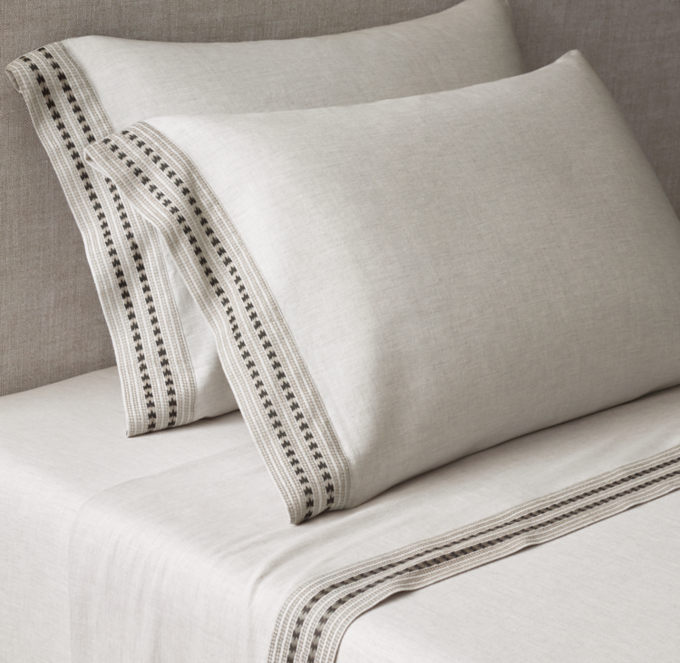 J queen embroidered sheets store