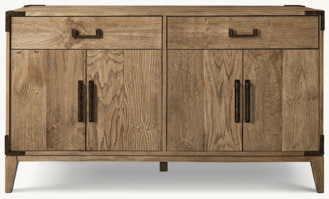 Cayden Campaign 4-Door Dining Sideboard | RH
