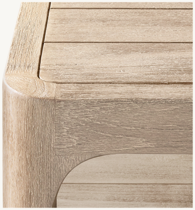 Cassale Rectangular Coffee Table | RH