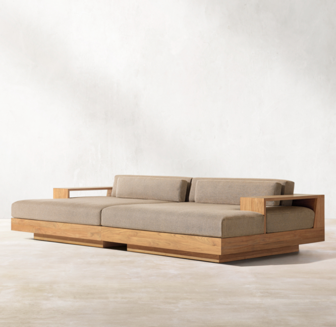 Cape Town Teak Modular Daybed