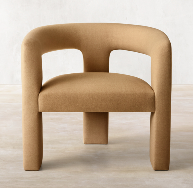 Inès Open-Back Chair