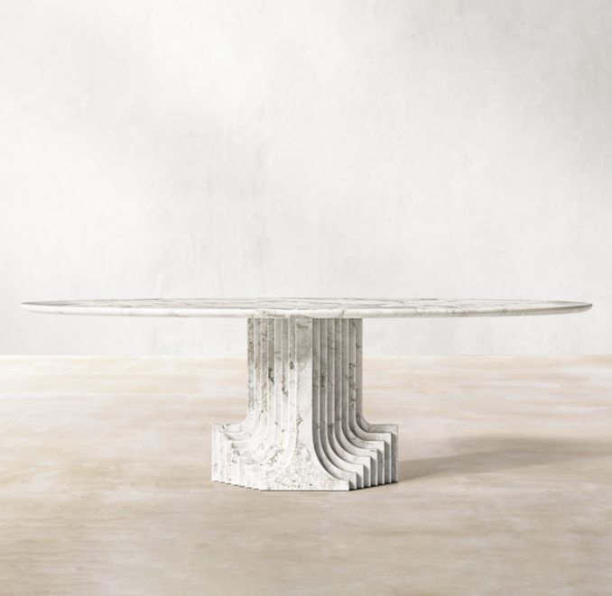 Strada Oval Dining Table