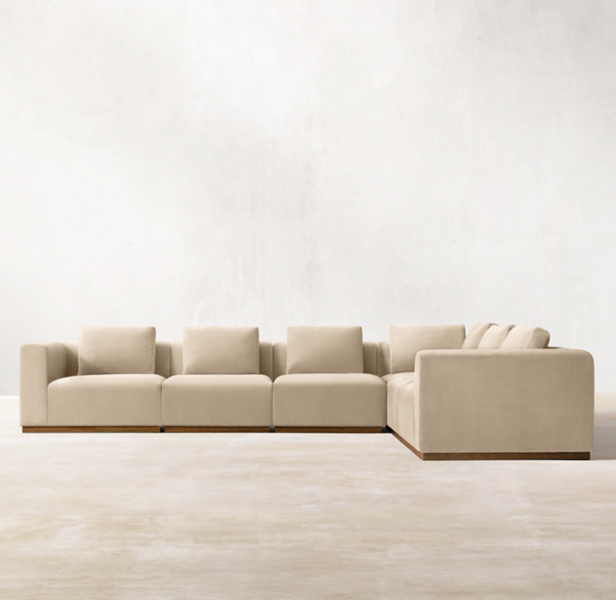 Vittorio Modular Right-Arm L-Sectional