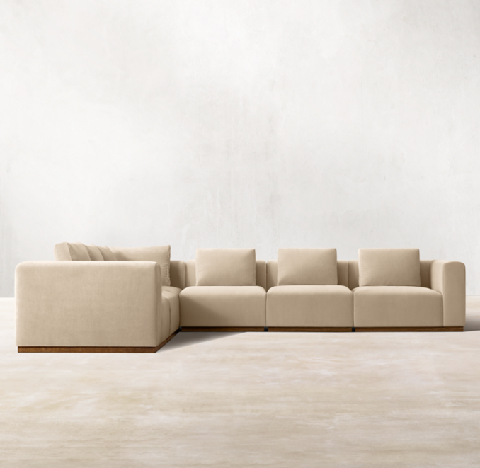 Vittorio Modular Left-Arm L-Sectional