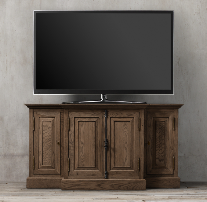 French Panel 60" Media Console