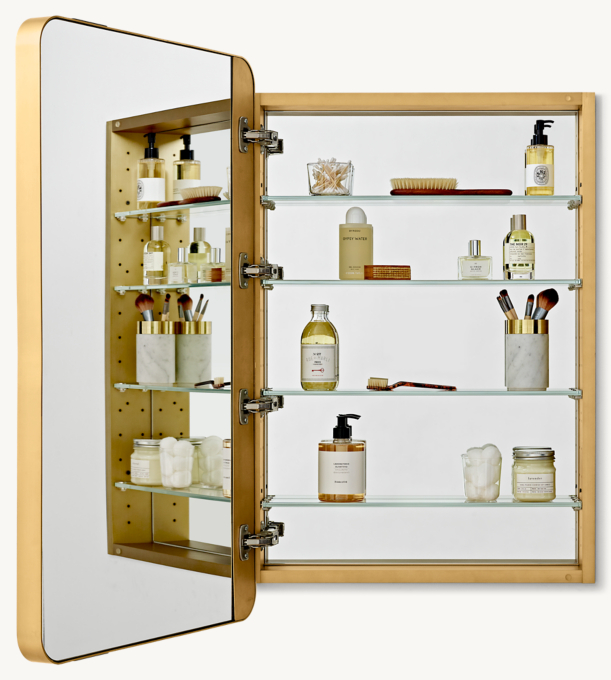 Cameron Inset Medicine Cabinet | RH