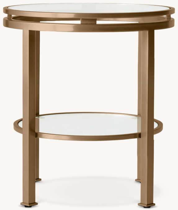 Marceau Round Side Table | RH