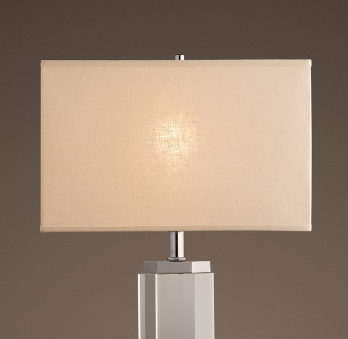 Square Linen Shade