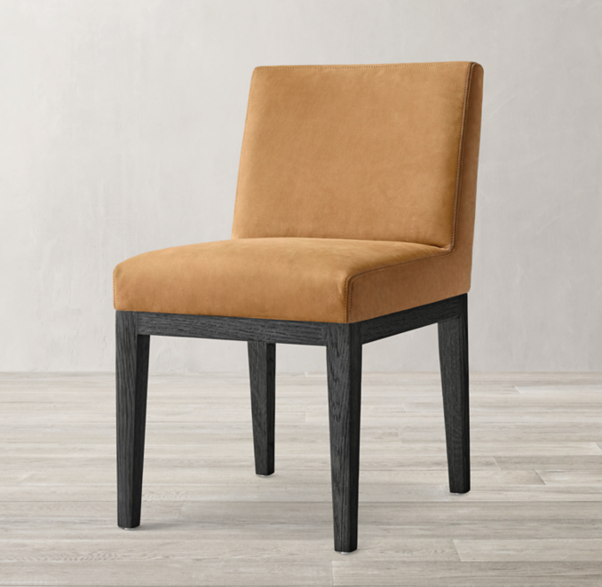 Morgan Leather Dining Side Chair