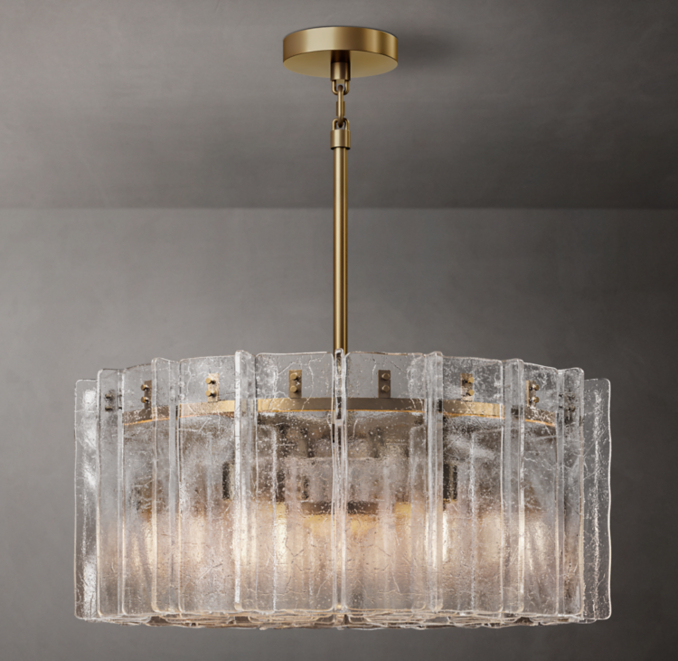 Lattice Round Chandelier 36"