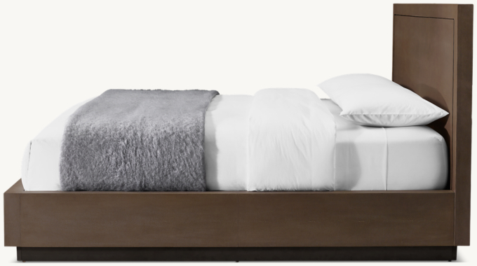 Cela Shagreen Platform Bed