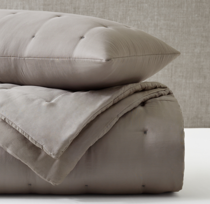 Silk Tufted Stitch Quilt