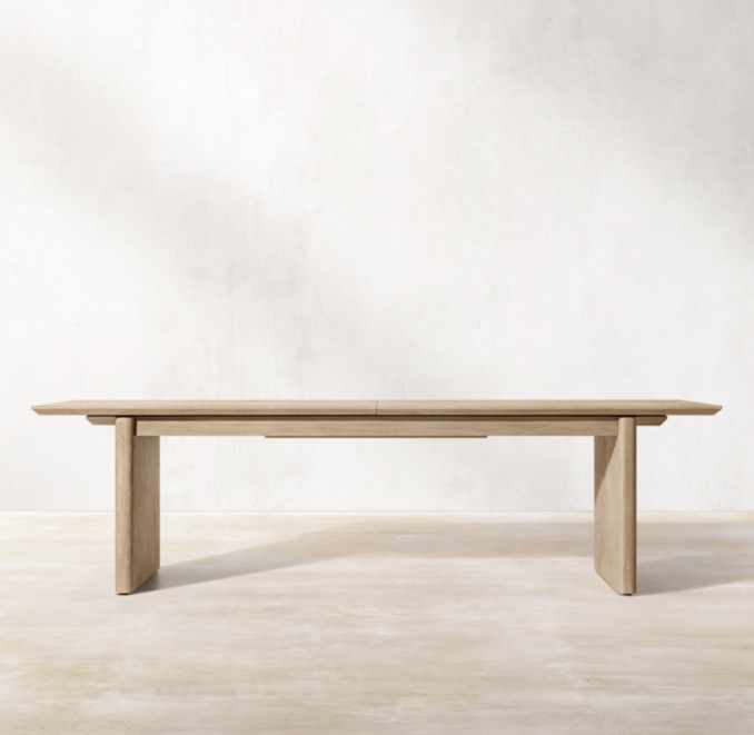 Balmain Teak Rectangular Extension Dining Table