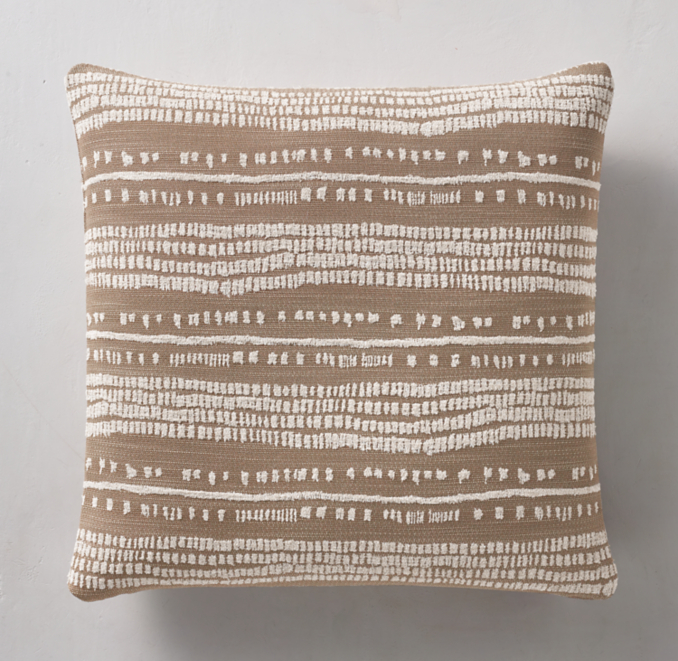 Ojai Stripe Outdoor Pillow Cover - Square