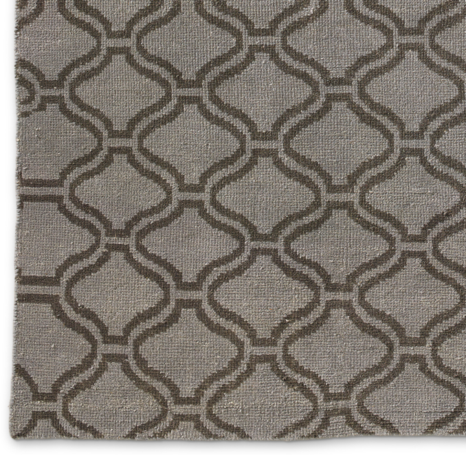 Tirah Rug Swatch - Light Grey/Grey