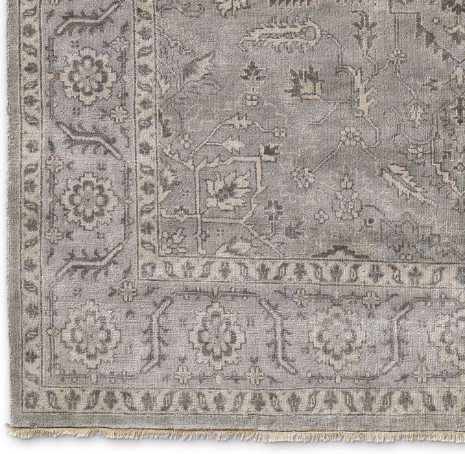 Katya Rug Swatch - Grey/Light Grey