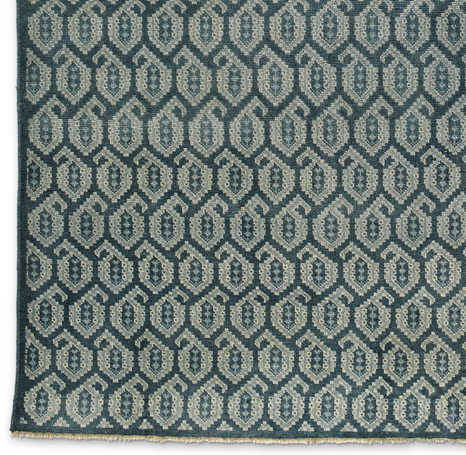 Tara Rug Swatch - Blue