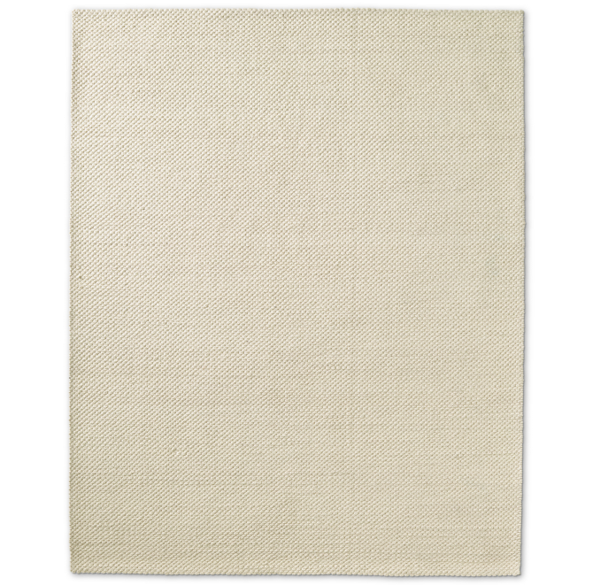 Luxe Looped Wool Rug - Cream