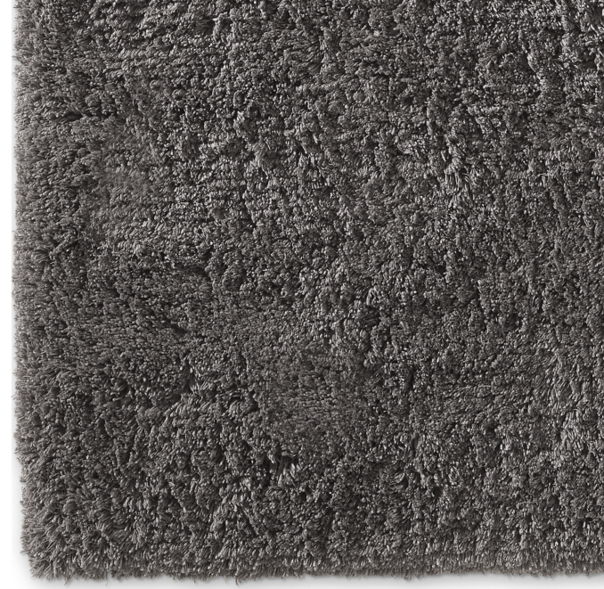 Luxe High-Pile Shag Rug Swatch | RH