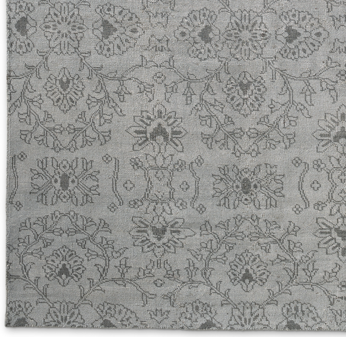 Fiore Rug Swatch - Grey