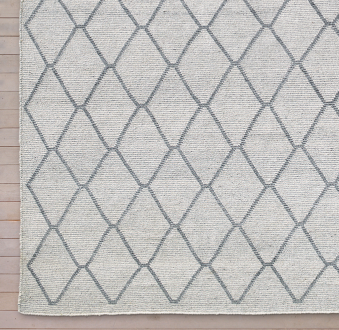 Fonda Rug Swatch - Light Grey