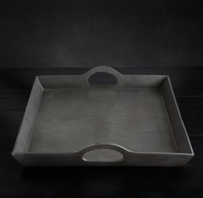 Grand Brasserie Cast Aluminum Grand Rectangular Tray
