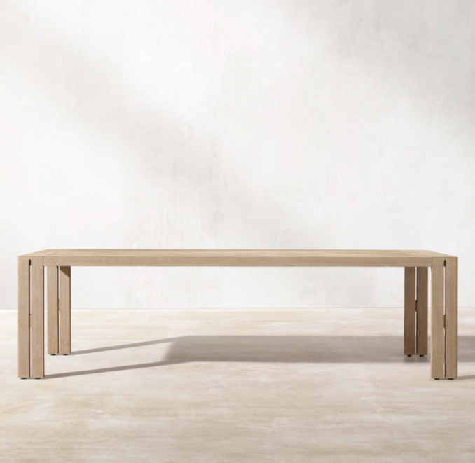 Matira Teak Rectangular Dining Table