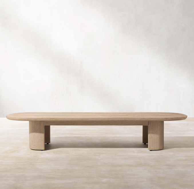 Solaro Teak Rectangular Coffee Table