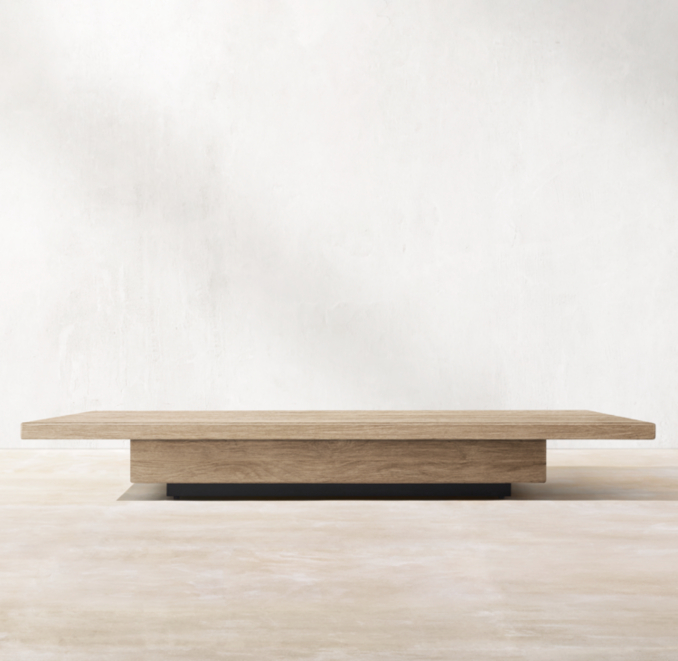Cortona Teak Rectangular Coffee Table