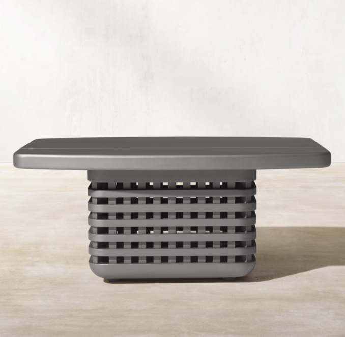 Trelica Aluminum Side Table