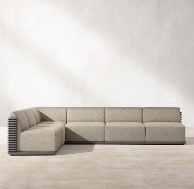 Trelica Aluminum Modular L-Sectional