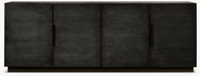 Cela Shagreen 4-Door Sideboard | RH
